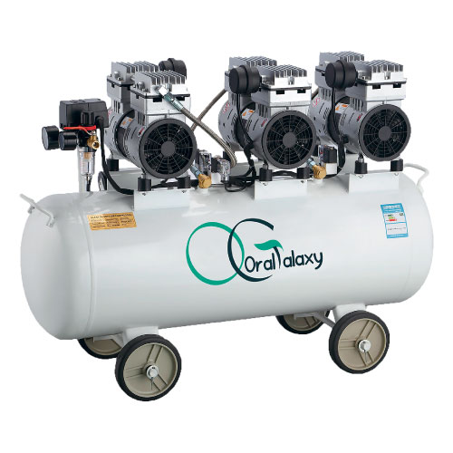 Compresor silencioso odontológico de aire seco 3 hp